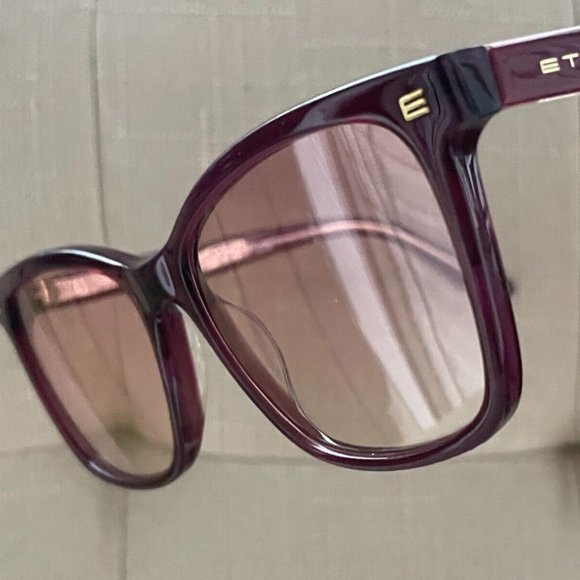 Etro | Accessories | Etro Women Sunglasses Burundy Red Frame Et263 526 ...